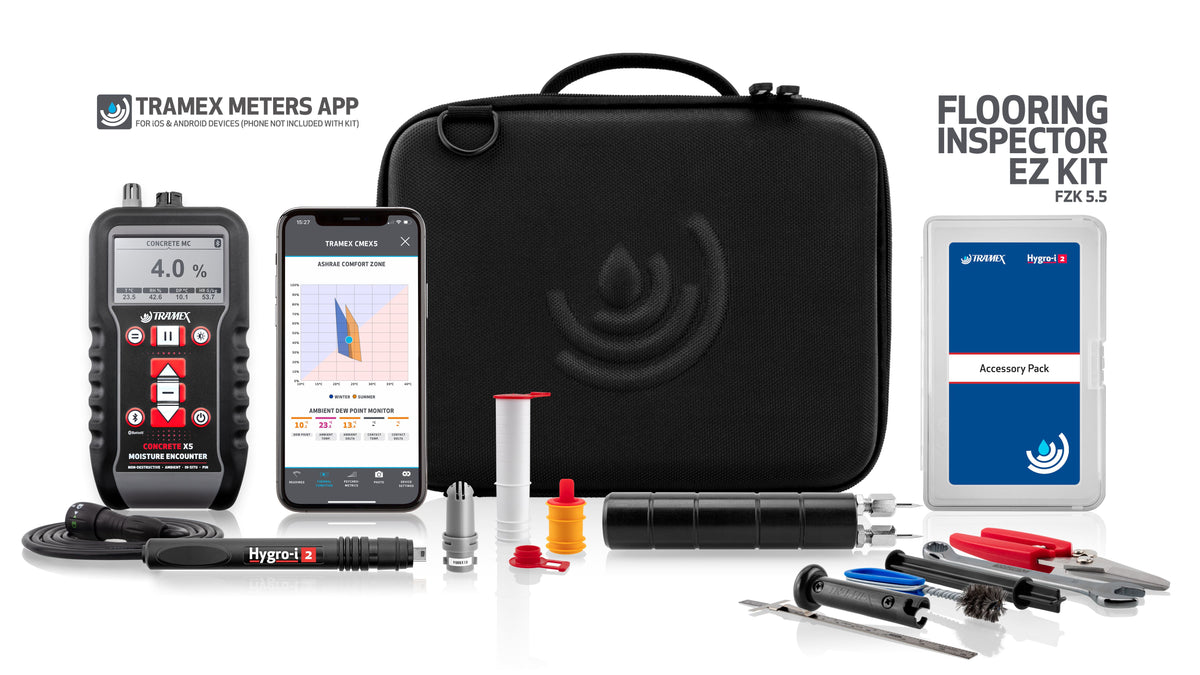 Tramex Flooring Inspection EZ Kit - FZK – Cornell Group